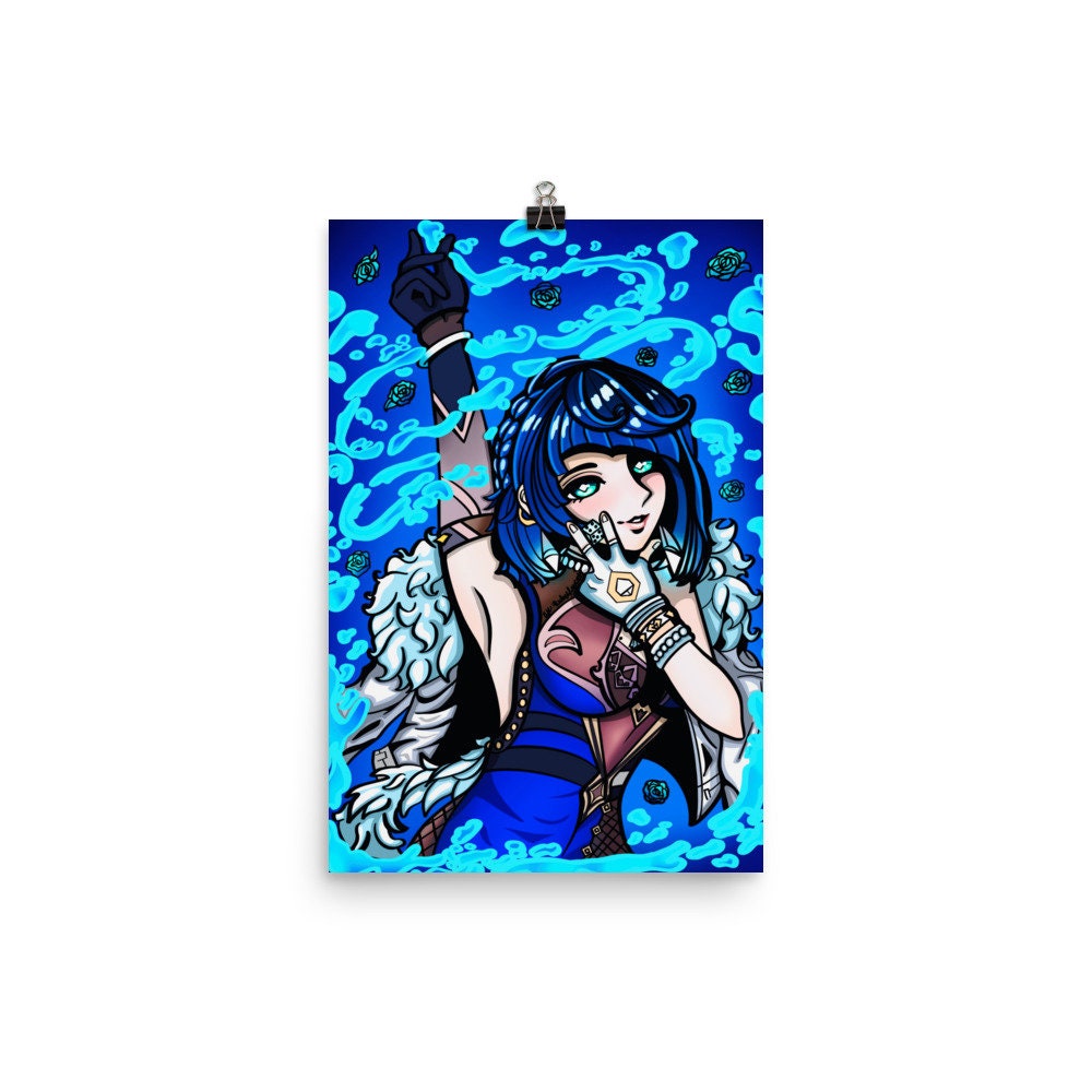 Yelan Genshin Impact Poster - Etsy