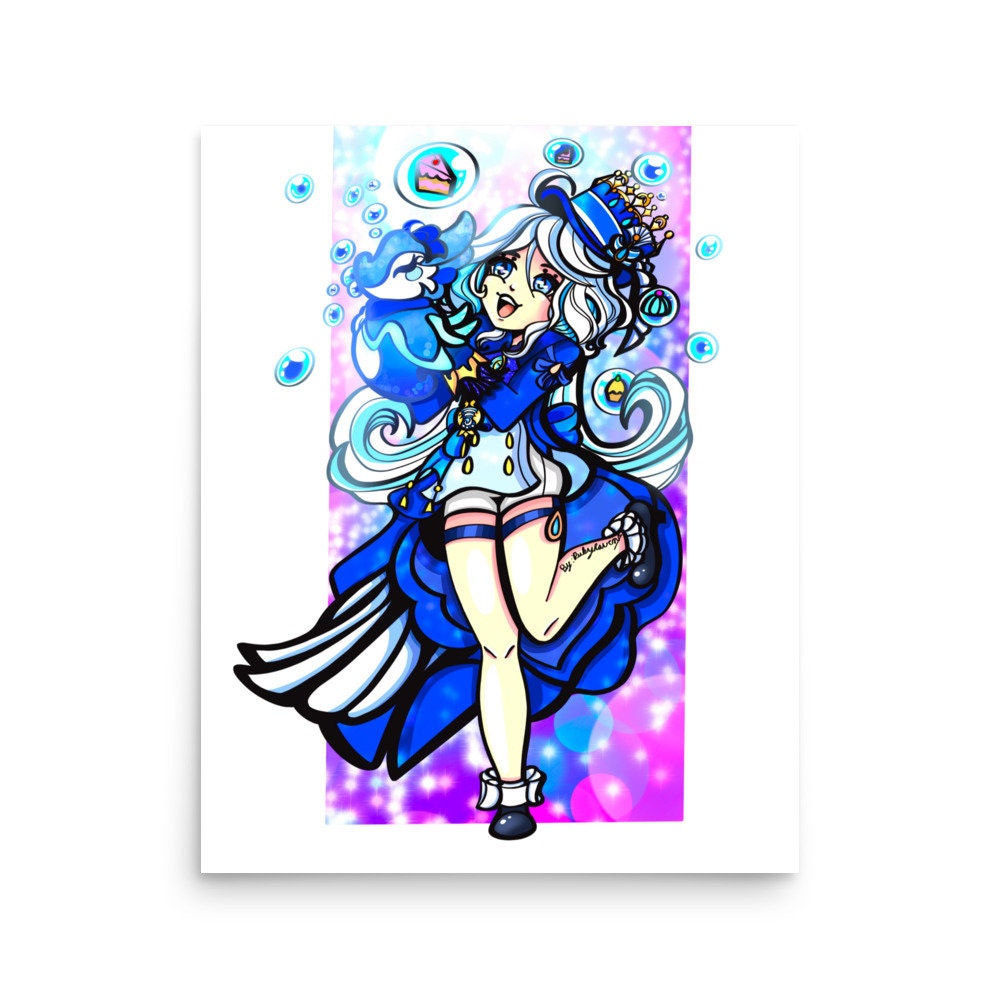 Genshin Impact Furina Poster - Etsy Australia