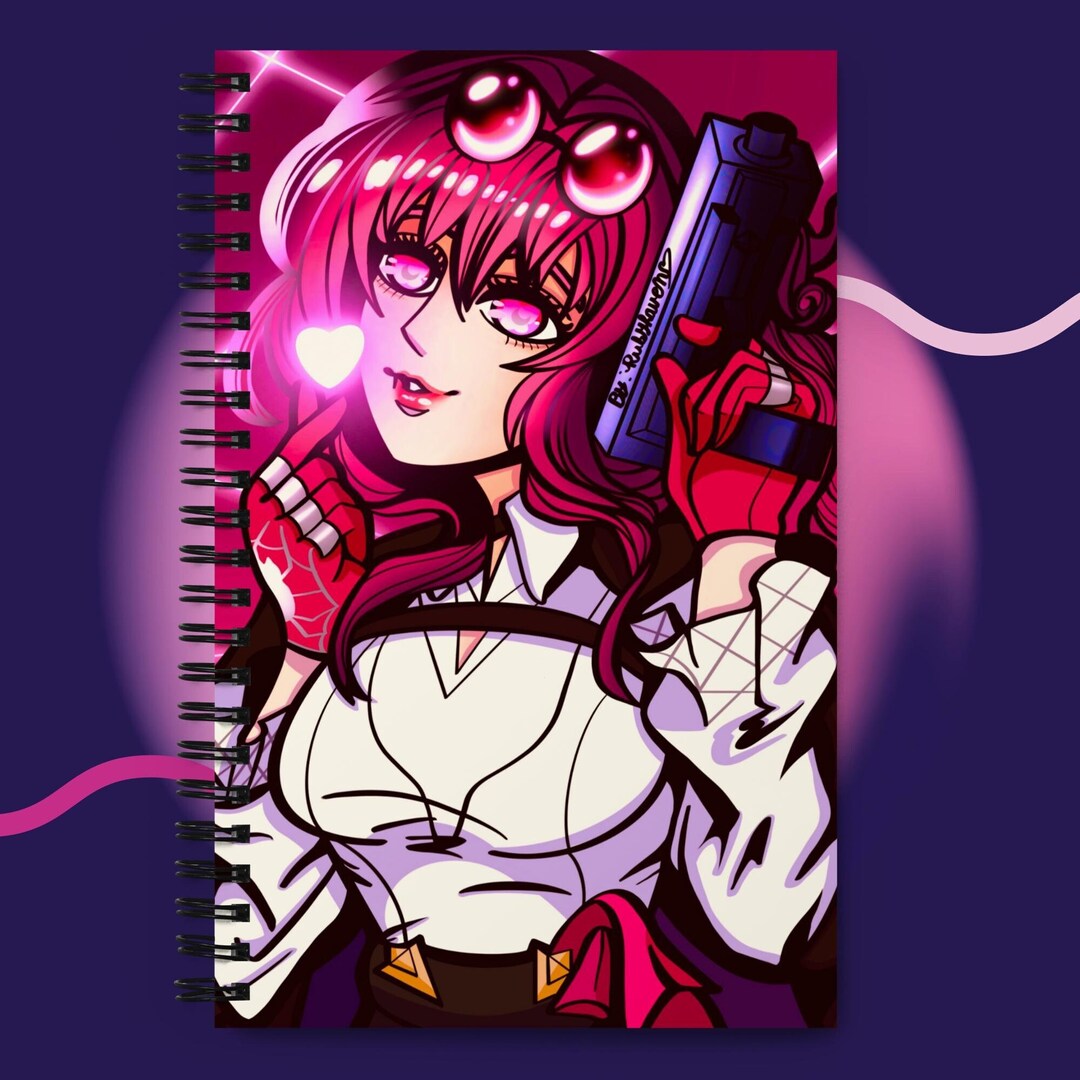 Kafka Honkai Star Rail Spiral Notebook - Etsy