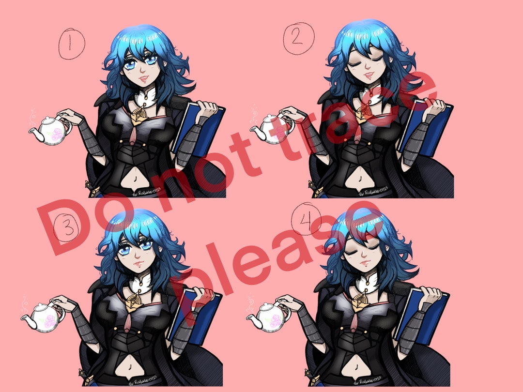 F Byleth - Png Vtuber- { Twitch, Youtube, and More!} - Etsy