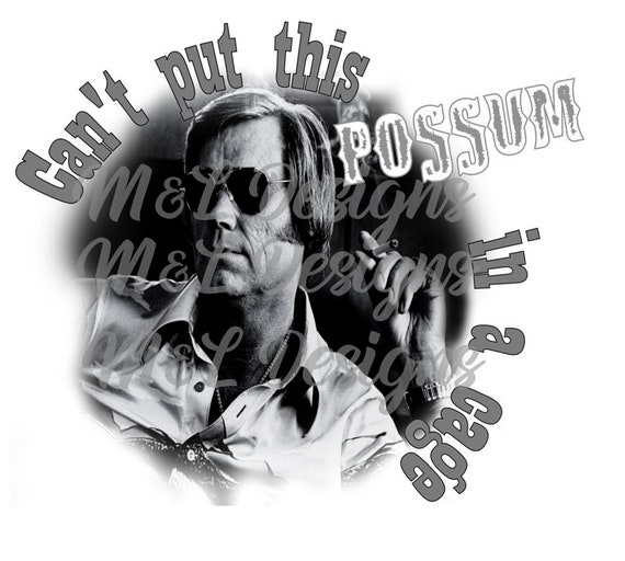 George Jones Possum Sublimation Digital Download PNG I - Etsy