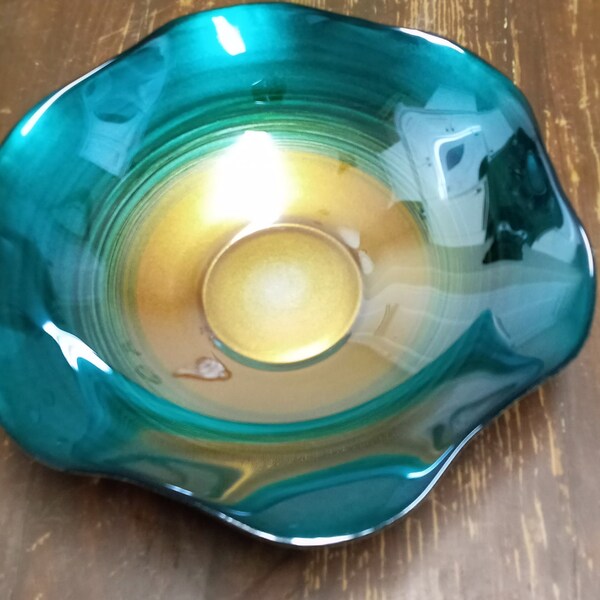 Blue Green Glass - Etsy