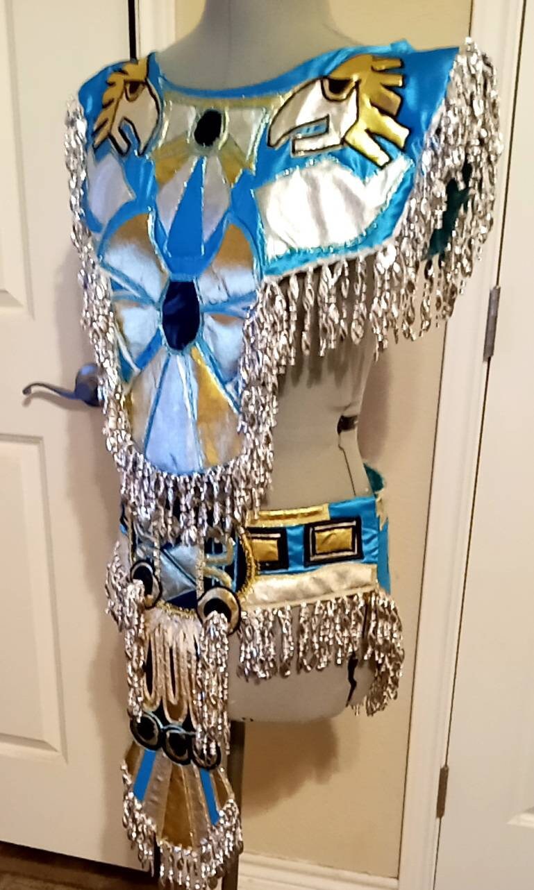 Aztec Neck and Hip Piece MADE TO ORDER - Etsy