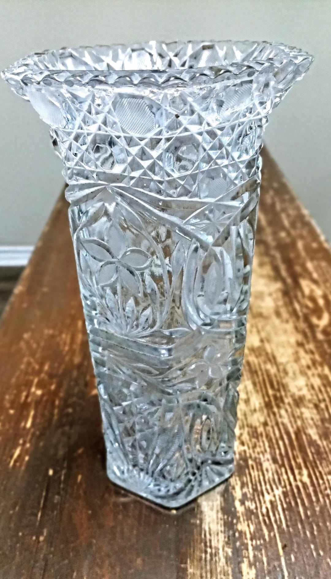 Antique 1918 Mcgee Innovation Cut Glass EAPG & Brilliant Cut Handcut ...