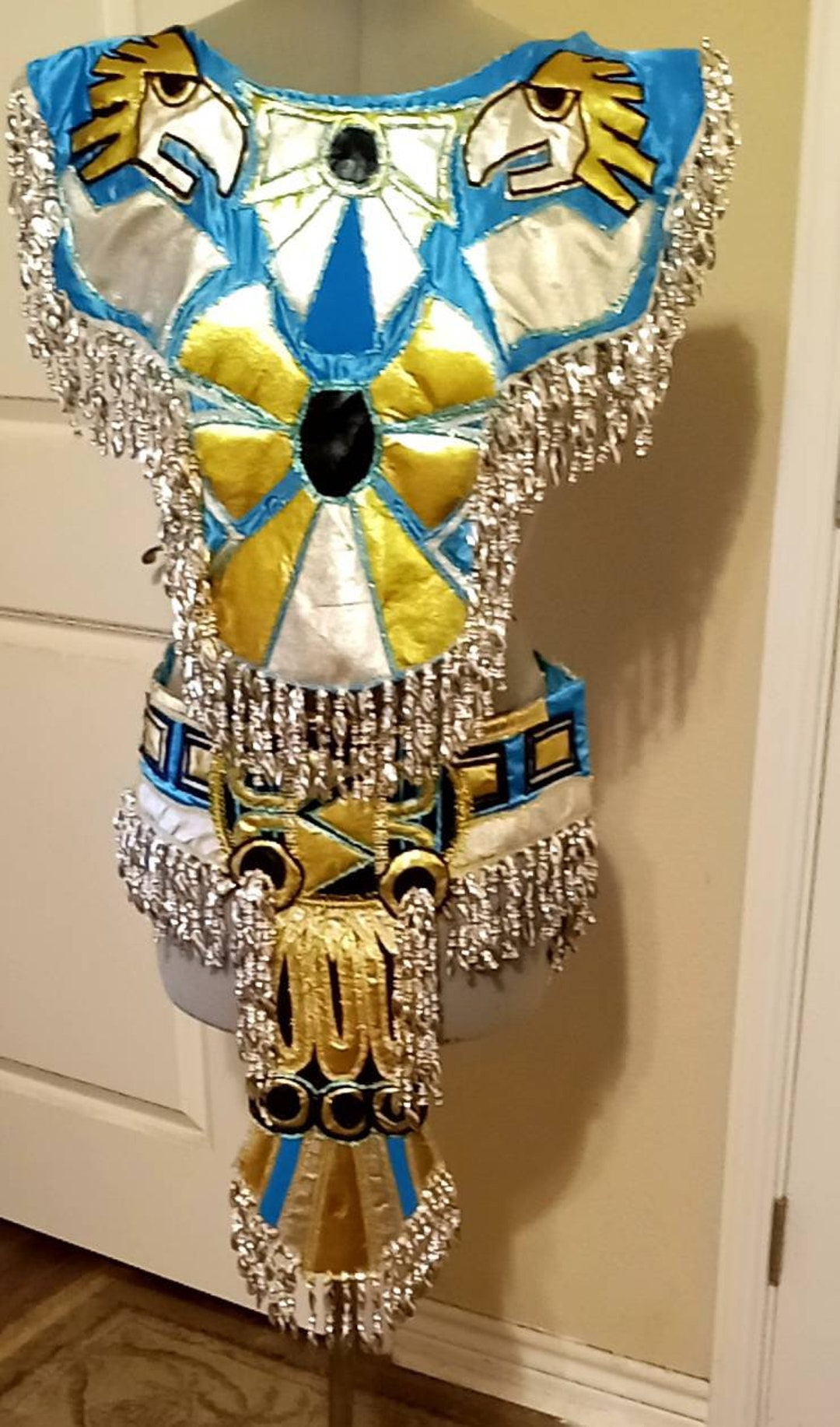 Aztec Neck and Hip Piece MADE TO ORDER - Etsy