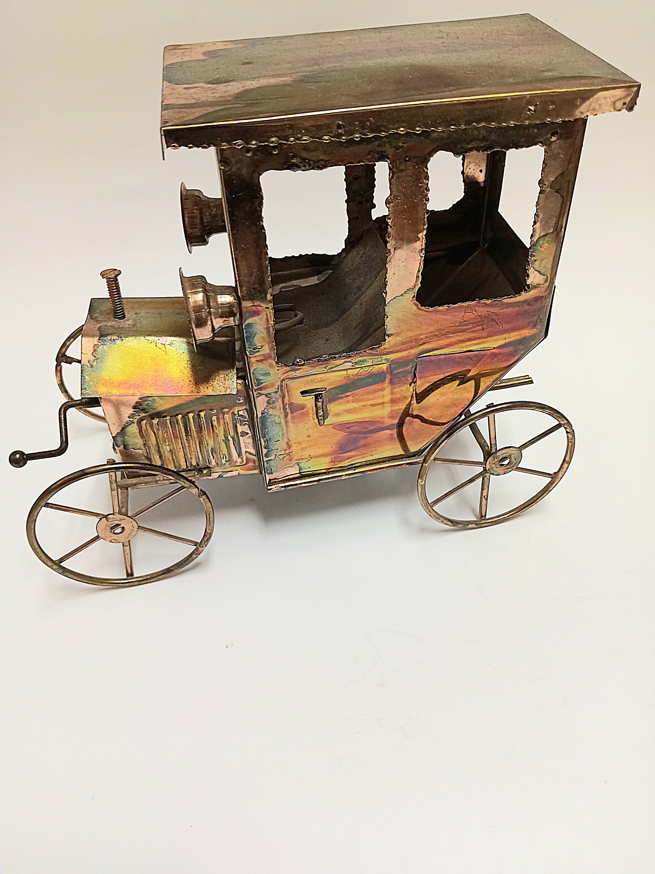 Vintage Copper Model T Musical Car - Etsy