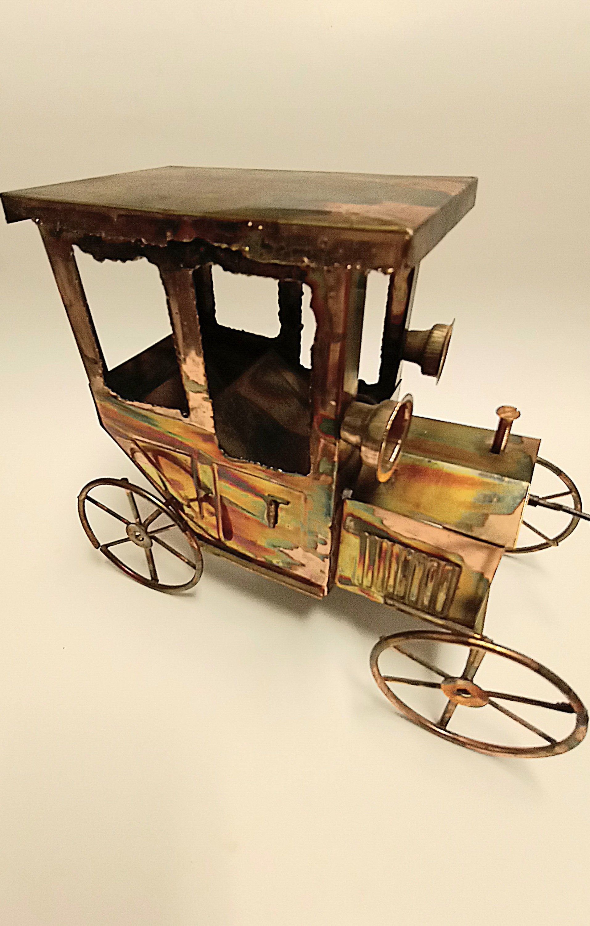 Vintage Copper Model T Musical Car - Etsy