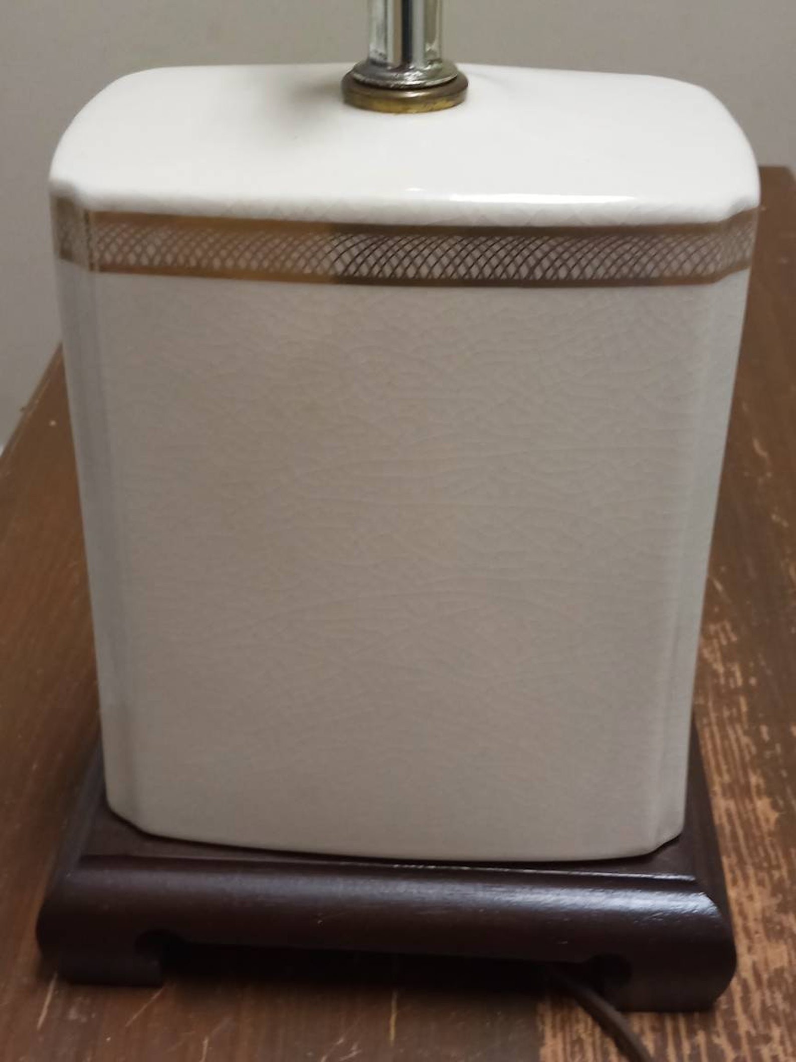 Vintage 1980s Murray Feiss Asian Style Lamp Signed Approx. 16 Base to ...