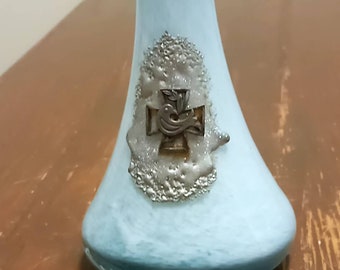 Glass Vase With Cross - Etsy