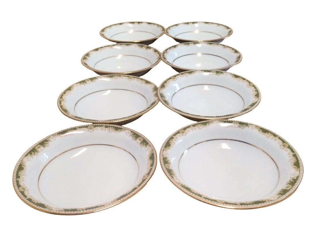 Vintage Noritake Warrington Pattern Sauce or Fruit Bowls Set of 8 - Etsy