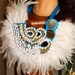 Tahitian Wind Costume Headdress and Chestpiece Customizable - Etsy