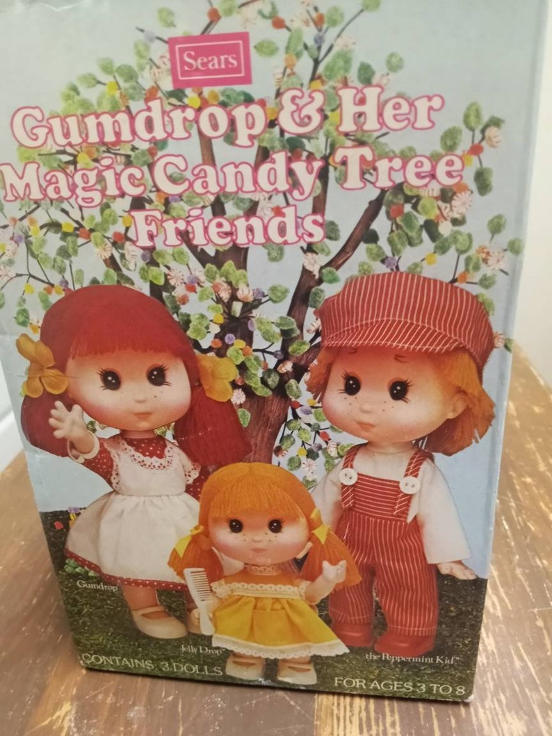 Vintage 1981 Sears Gumdrop & Her Magic Candy Tree Friends 37022. New in ...