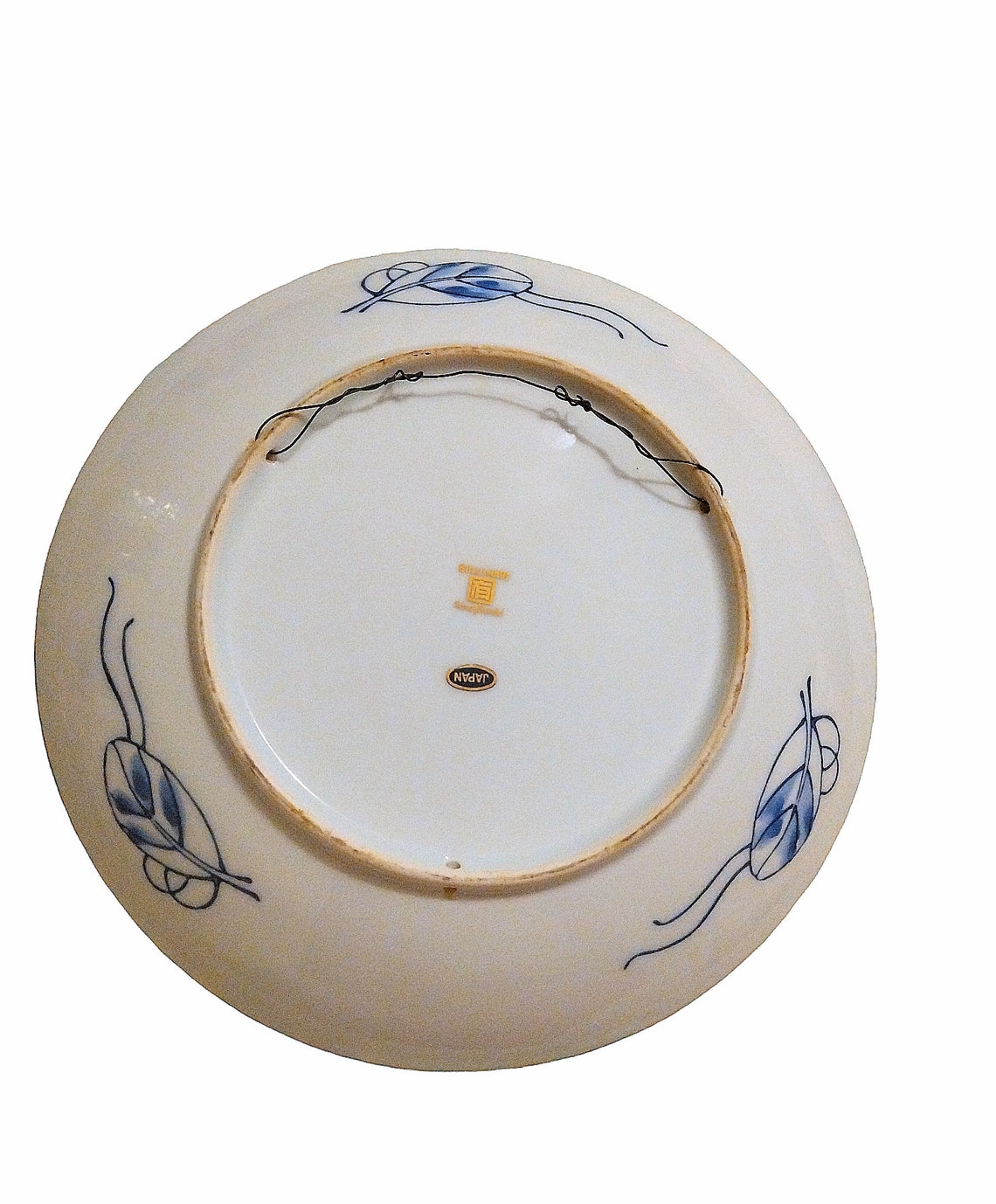 Antique Imari Handpainted Birds Flowers Platter 10.5" Japanese Wall ...