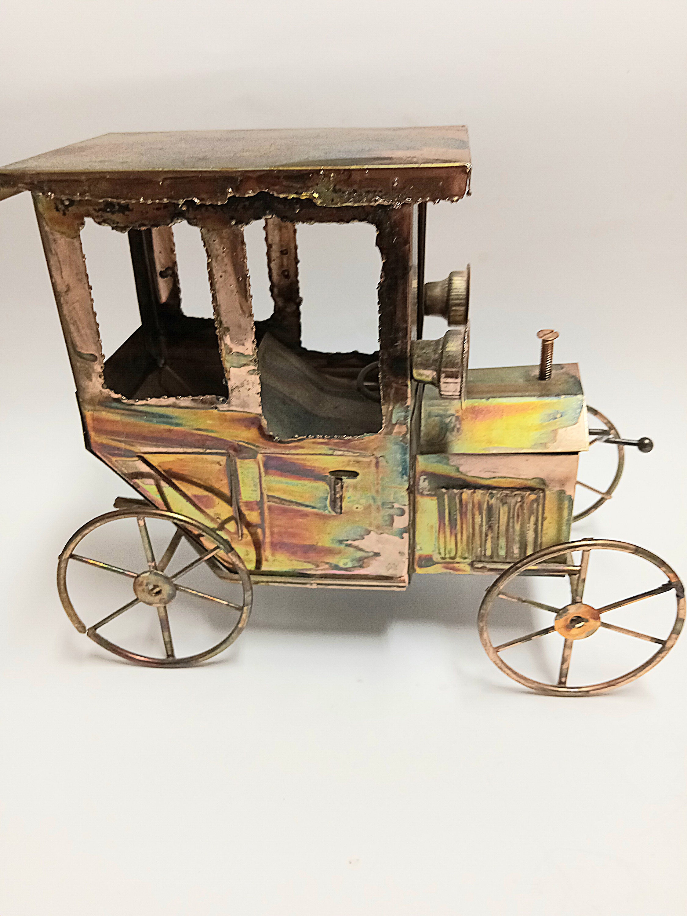 Vintage Copper Model T Musical Car - Etsy