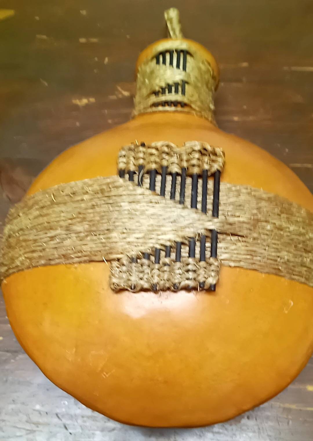 Vintage Hecho En Mexico Rope and Wood Terracotta Hanging Pot 10 ...