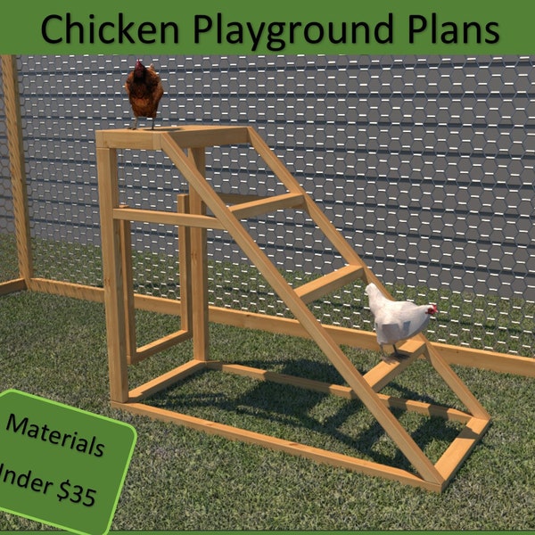 Chicken Roosting Ladder Plans - Etsy