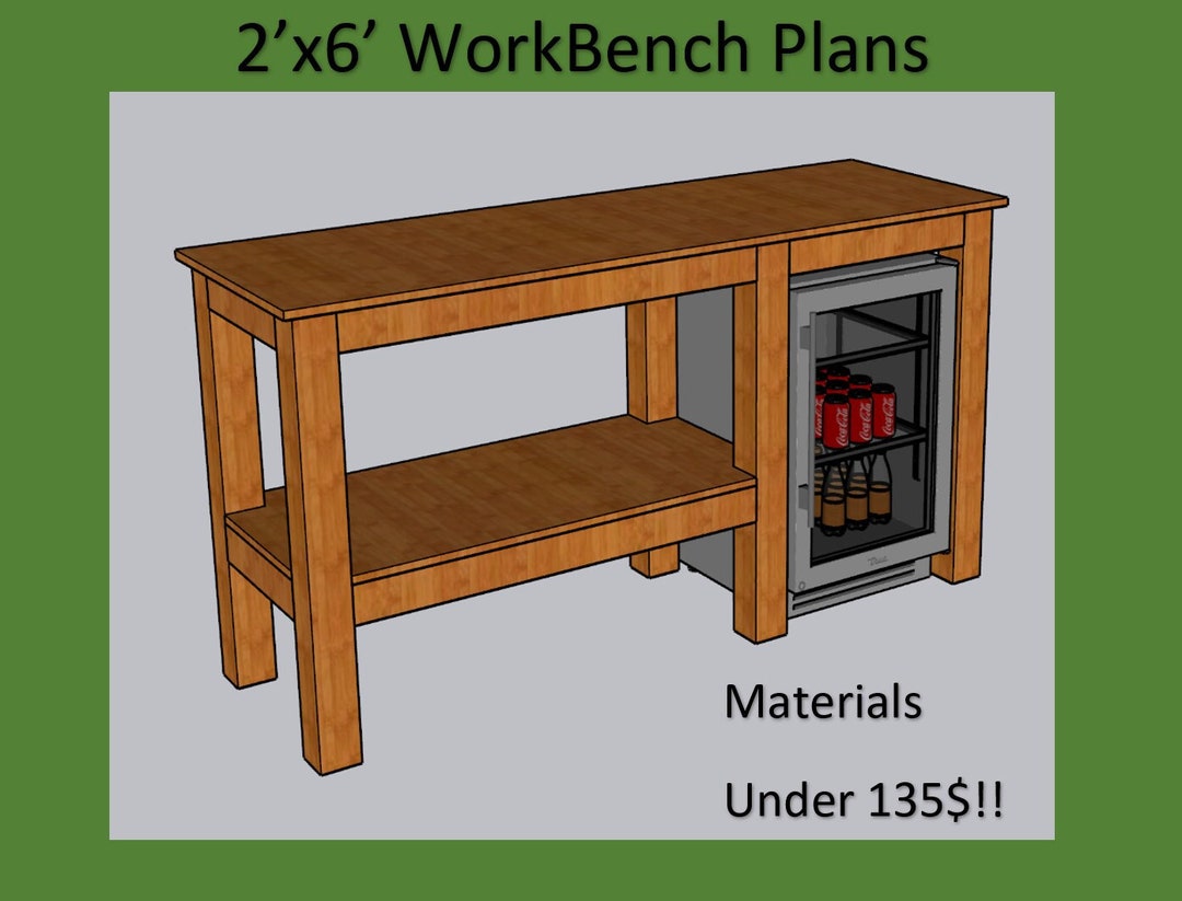 Work Bench Build Plans - Etsy
