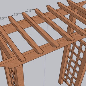 Arbor Trellis Design Plans - Etsy