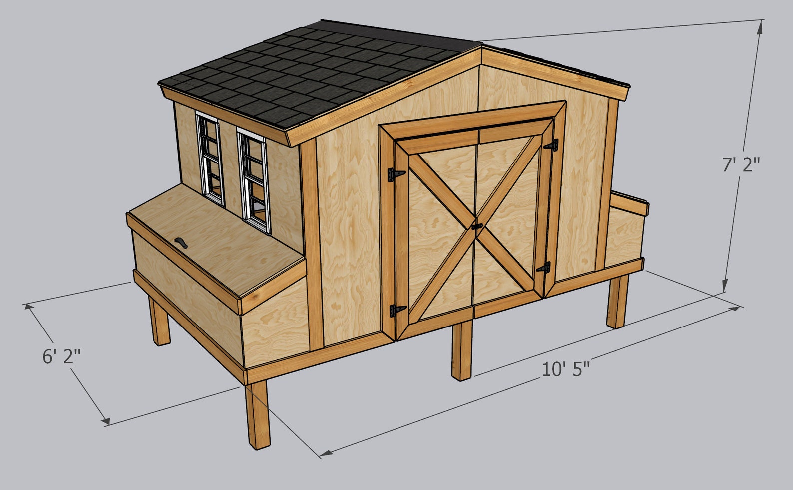 Chicken Coop Plans - Etsy
