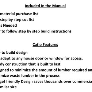 Catio Cat House Plans - Etsy