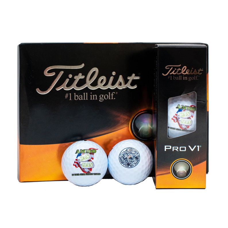 Custom & Personalized Golf Balls • Titleist V1 • Gift for Father's Day ...