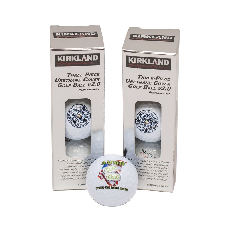 Custom & Personalized Golf Balls Kirkland Signature Gift for Father's ...
