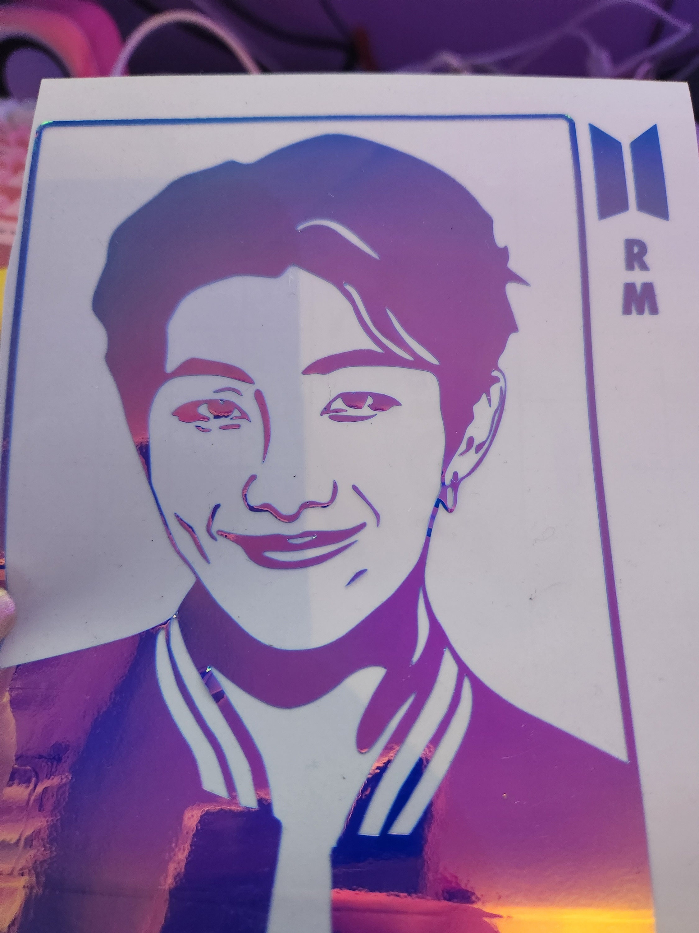 BTS Decal Sticker - Etsy