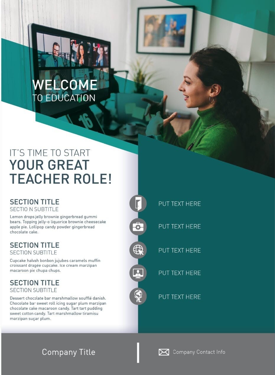 Awesome Flyer, Infographic Template - Etsy