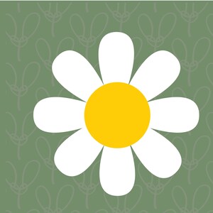 Daisy Svg, Daisy Png, Simple Daisy Svg, Daisy Monogram, Daisy Logo ...