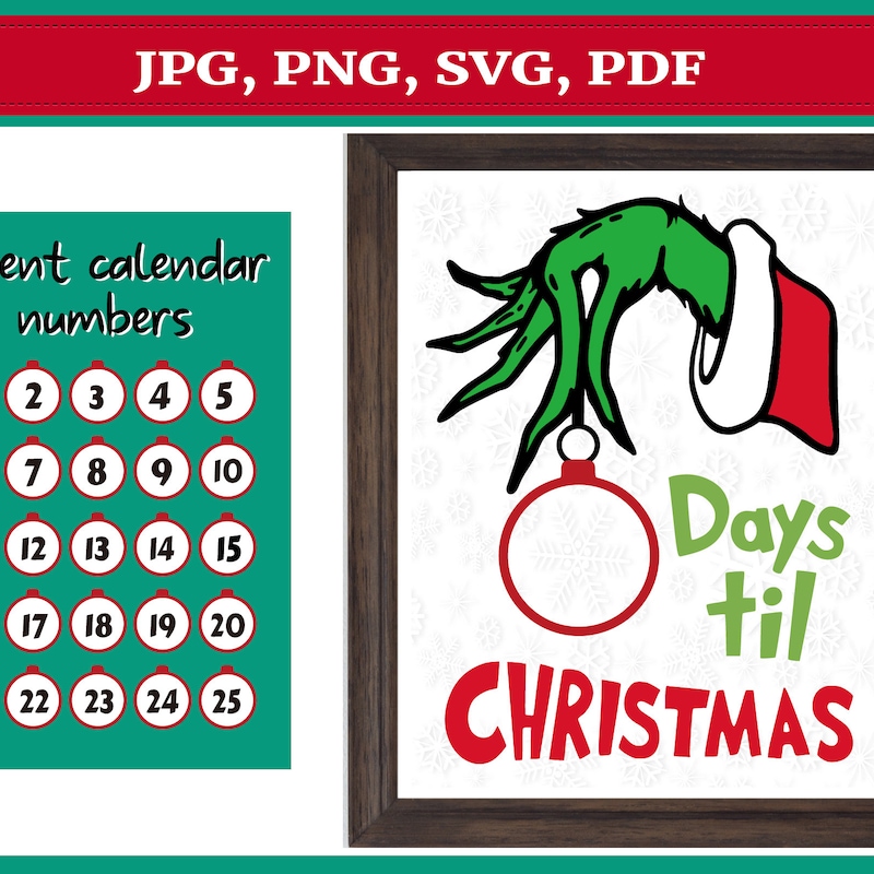 Grinch Calendars - Etsy