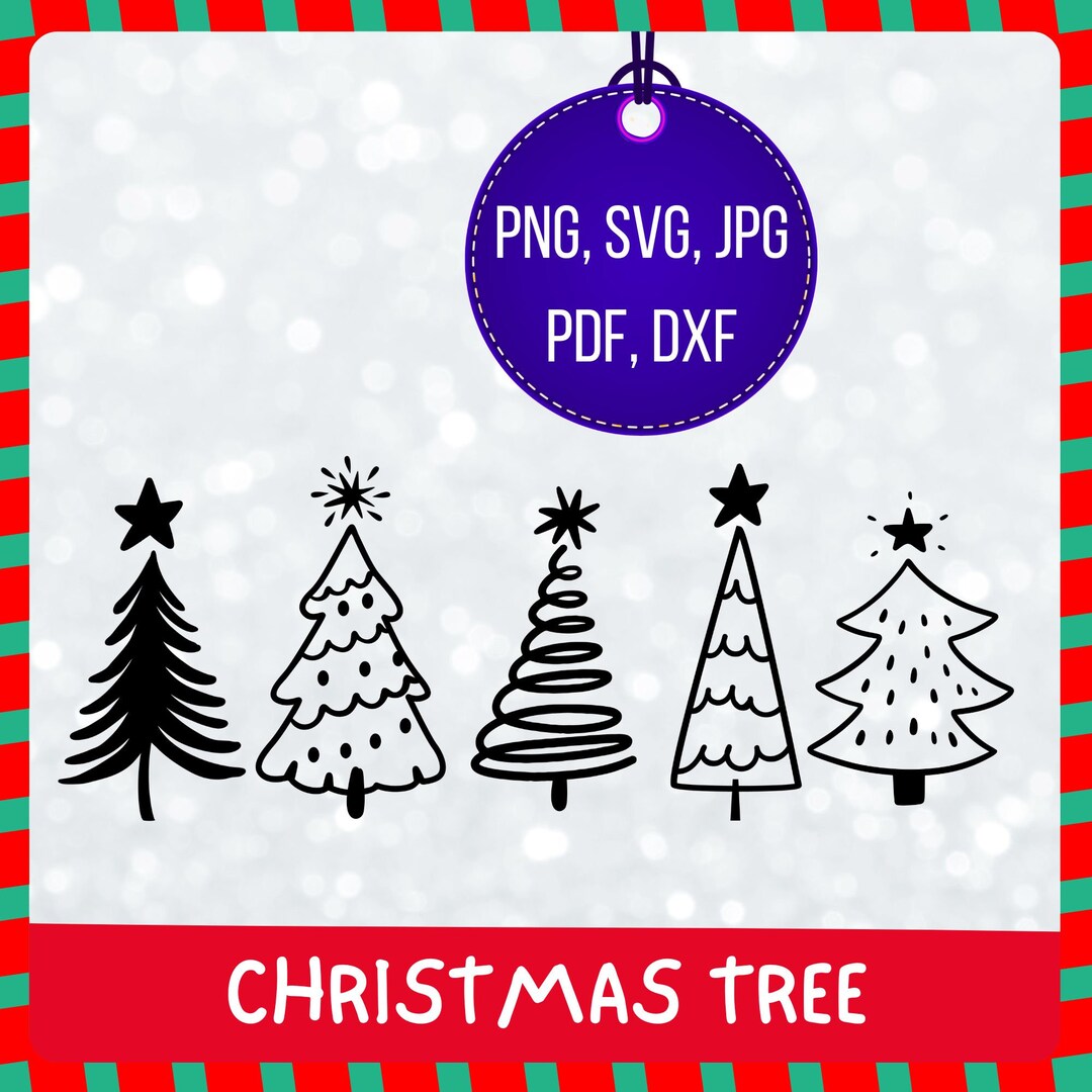 Christmas Tree SVG, Christmas Tree SVG, Christmas Svg Bundle,instant ...