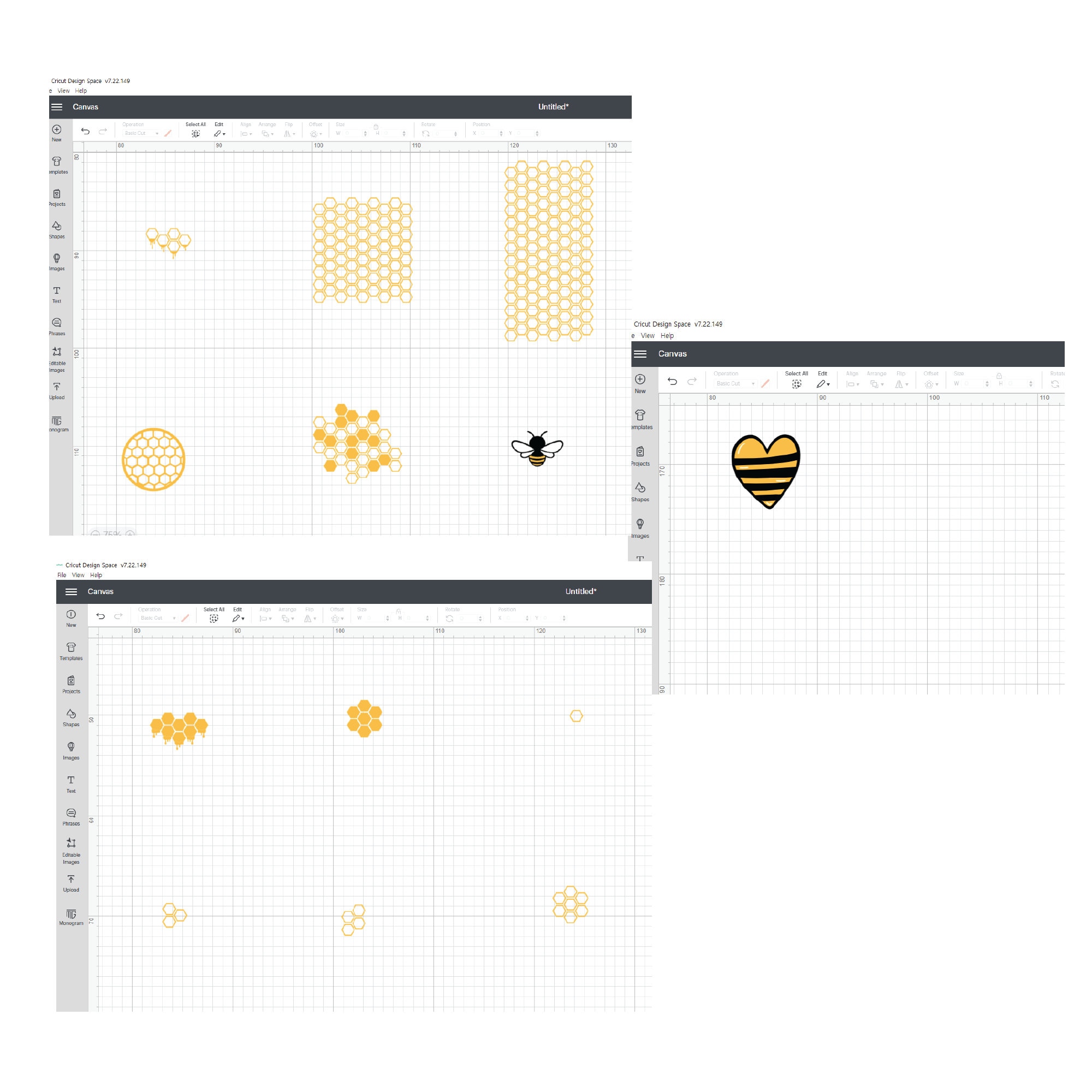 Honeycomb Background Png Honeycomb Svg Bundle Beehive Svg - Etsy