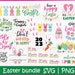 Commercial Use, Easter Clip Art, Peeps Svg, Easter SVG Bundle, Spring ...