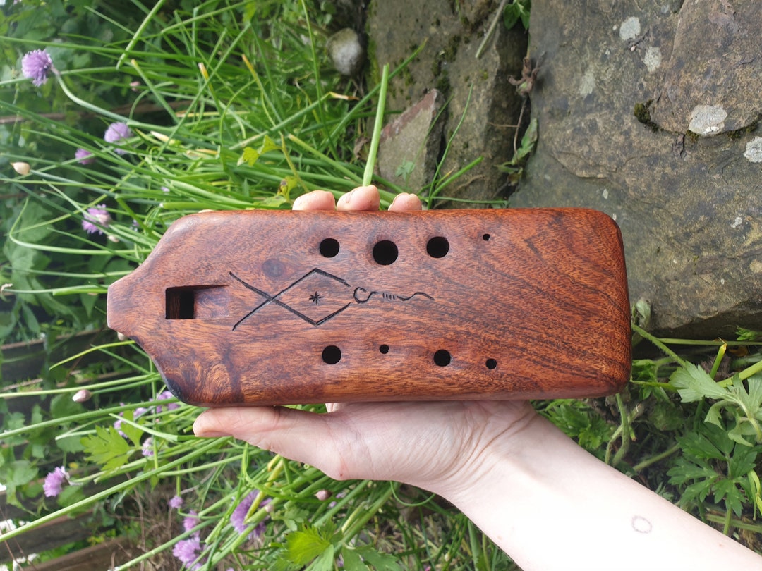 Wooden Bass Inline Ocarina in Key of C - Etsy