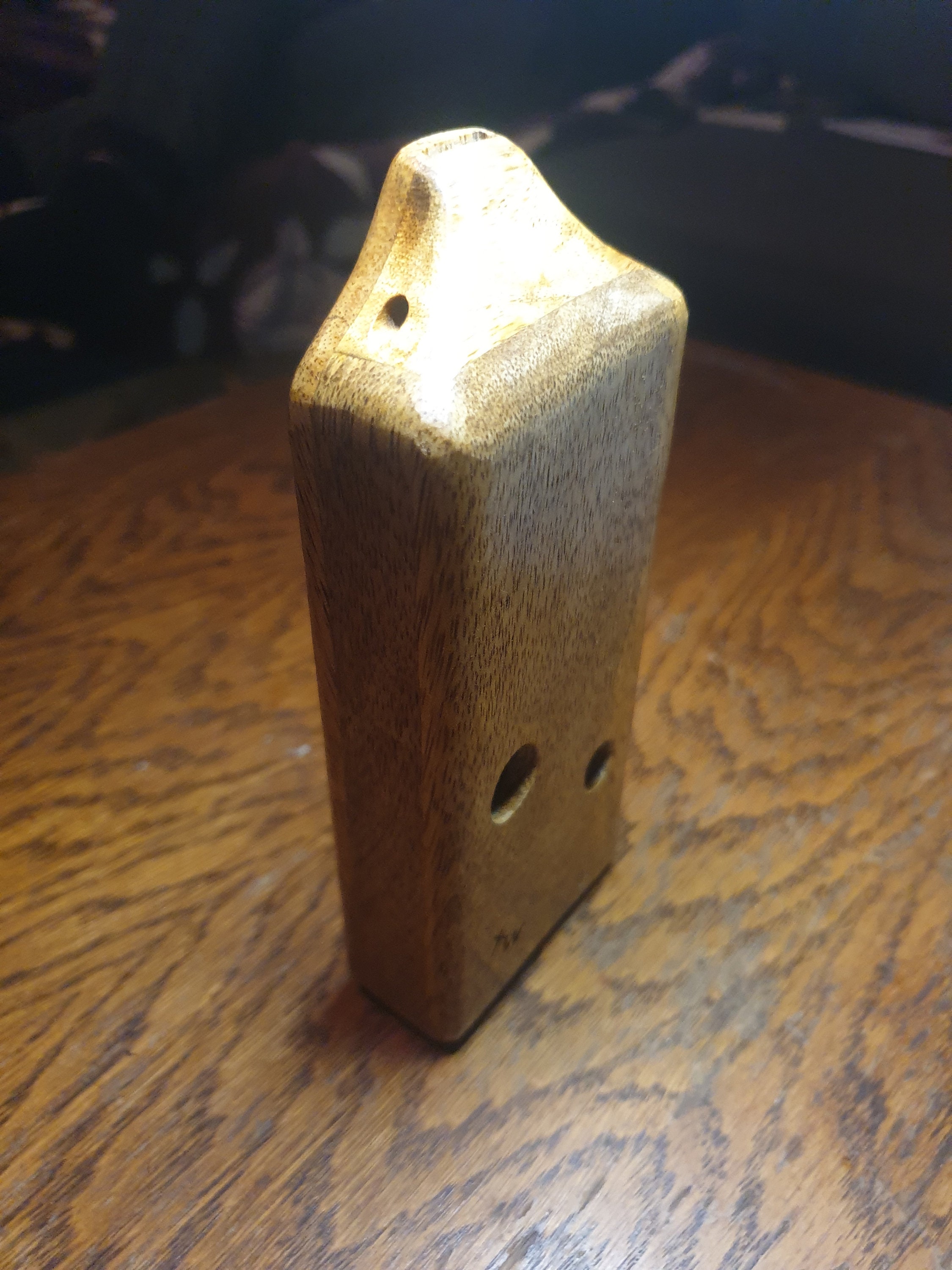 Wooden Tenor Inline Ocarina in Key of G. Handmade in UK - Etsy