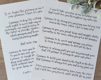 PHYSICAL CUSTOM PRINT Brush Lettering Print, Hand Lettered Watercolor ...