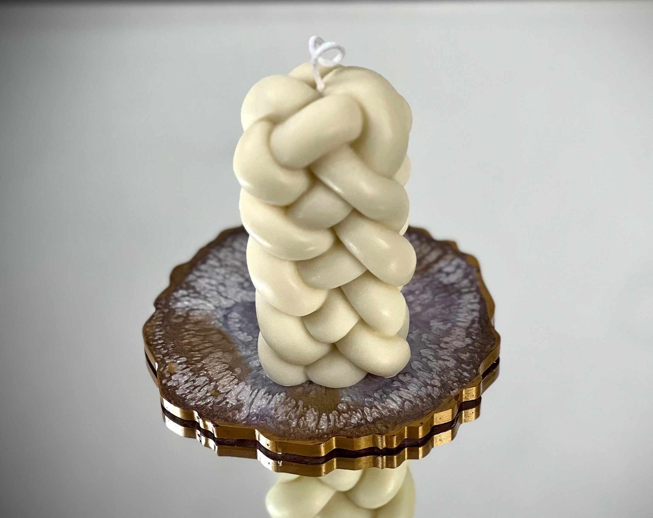 Twirl Raindrop Candles Rose Ball Candles Twisted Candles - Etsy