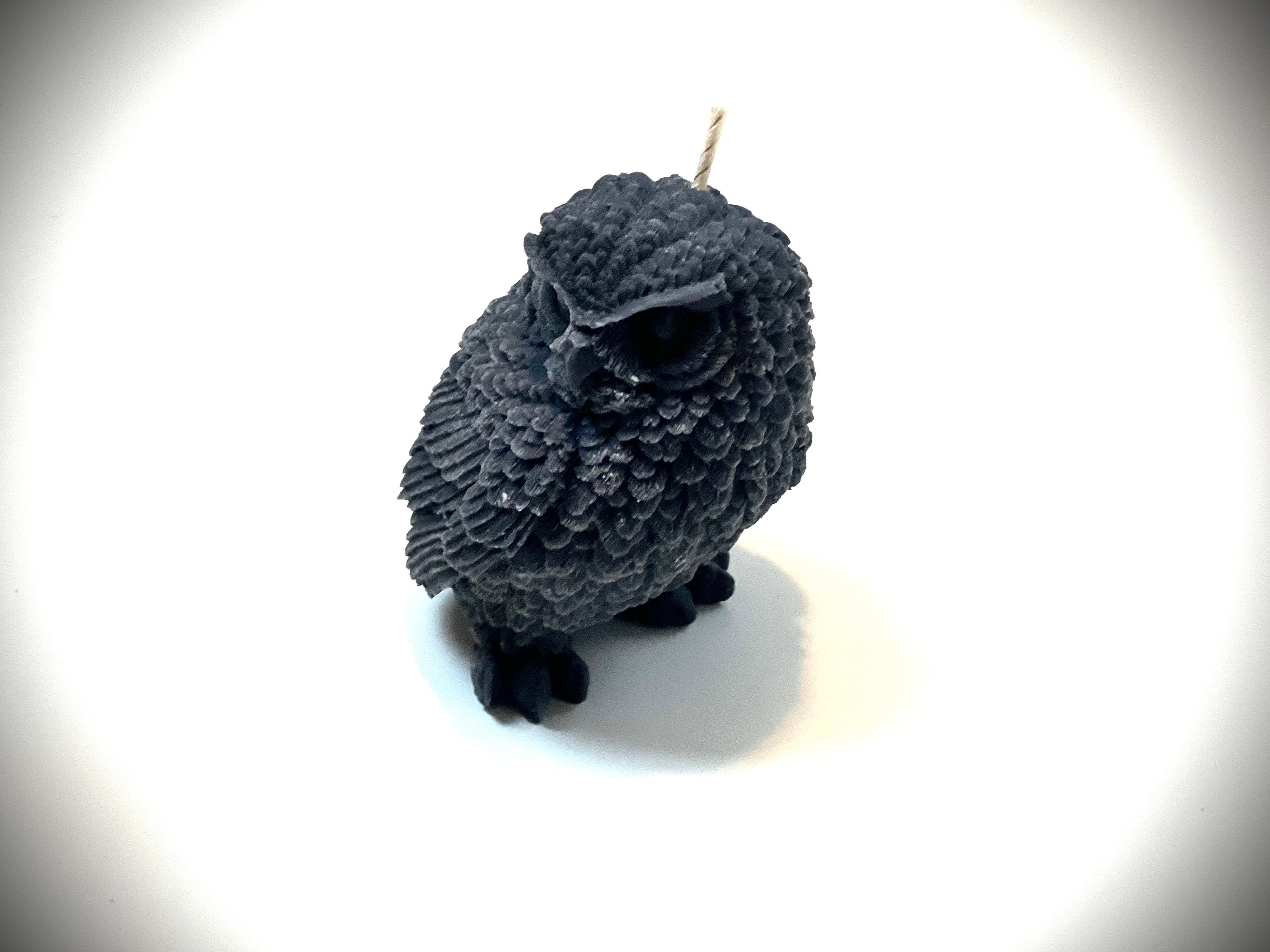 Owl Sculpture Candles,,bird Candles, Sculpture Candleshandmade Owl ...