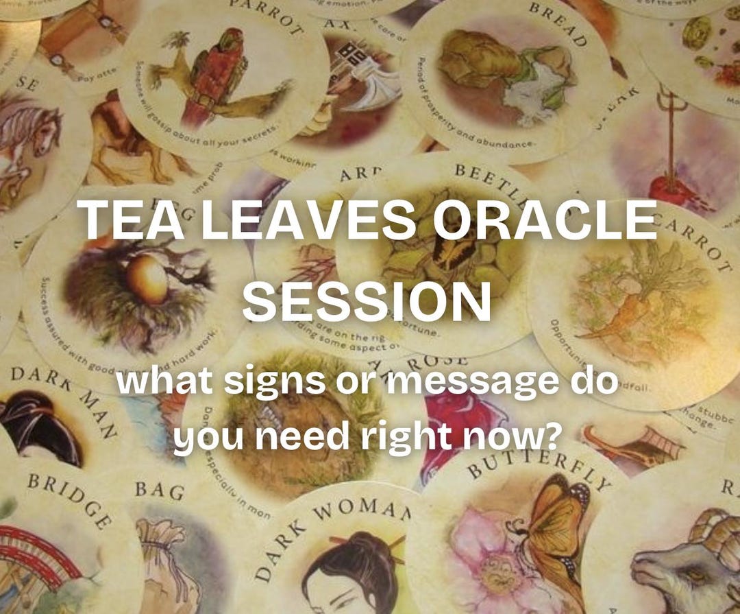 NEW: Tea Leaves Oracle Message - What Signs Do You Need? - Etsy