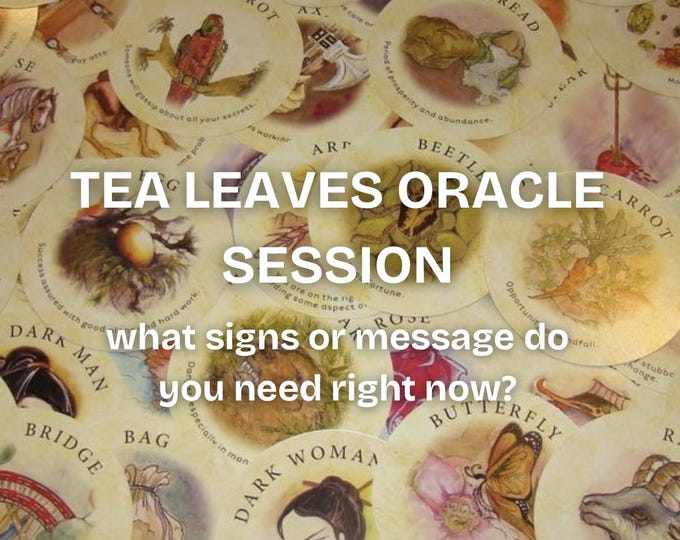 NEW: Tea Leaves Oracle Message - What Signs Do You Need? - Etsy