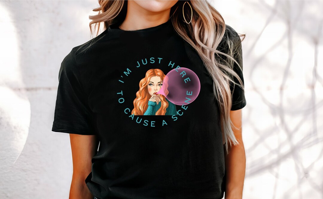Drama, Cause a Scene, Boujee, Urban, Unique, Fun, Funny, Unisex Jersey ...