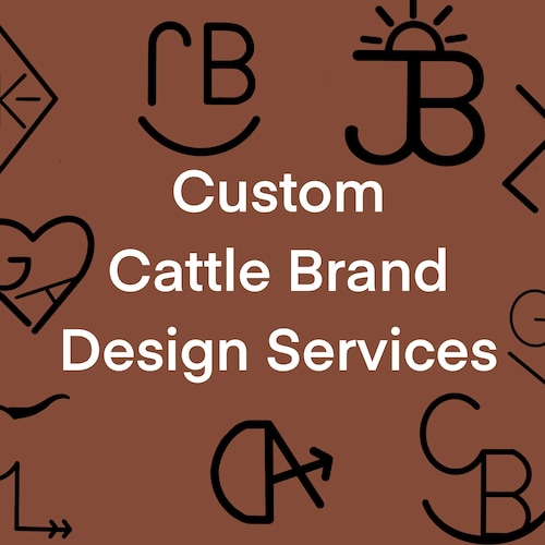 CUSTOM Cattle Brand Design Service - Etsy