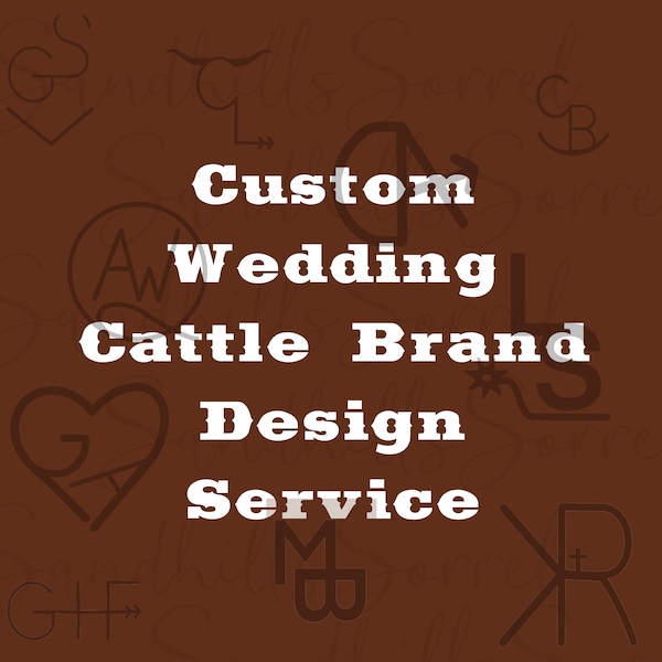Cattle Brand Font - Etsy