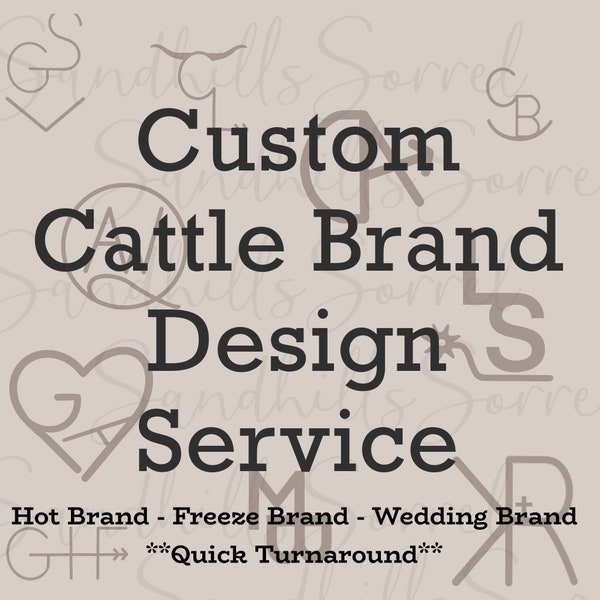 Cattle Brand Design - Etsy