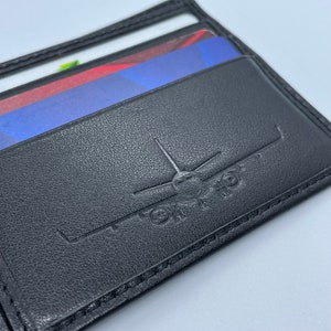 Aviation Bifold Leather Wallet - Etsy