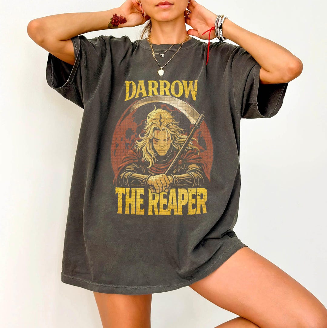 Red Rising Merch, Comfort Colors Shirt, Darrow, Hail Reaper, Reaper ...