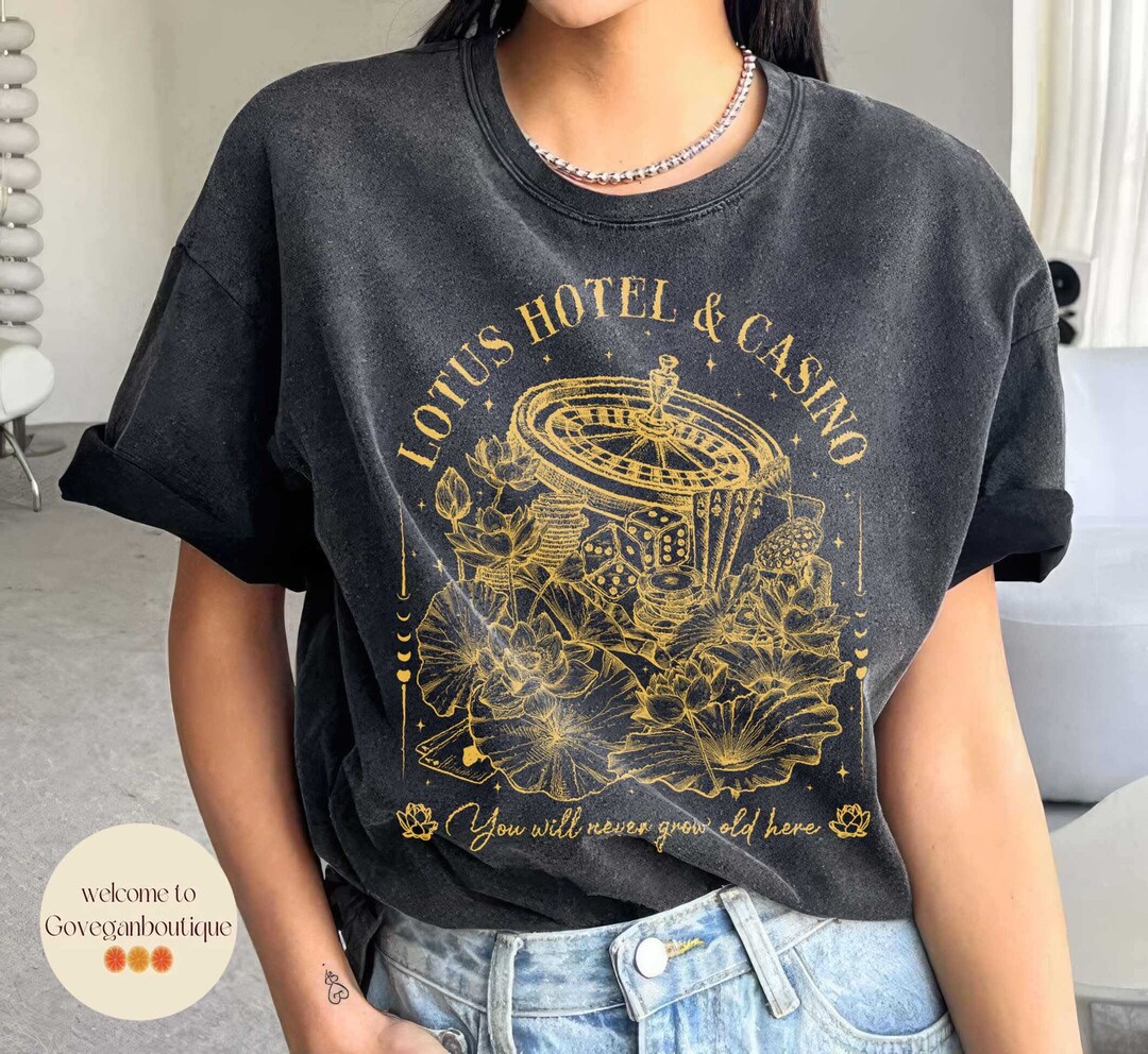 Lotus Hotel & Casino Comfort Color Shirt, Percy Jackson and the ...