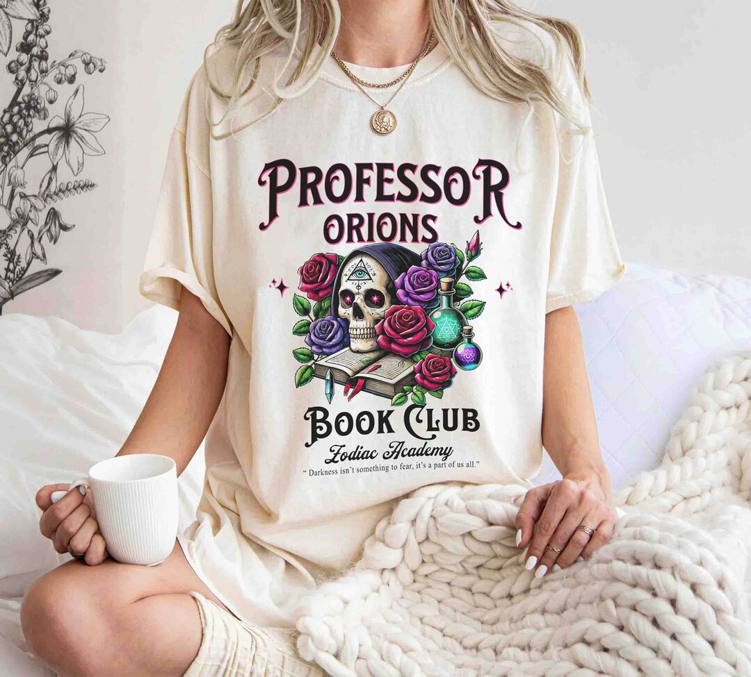 Professor Orions Book Club Zodiac Academy Merch Shirt, Gift for Book ...