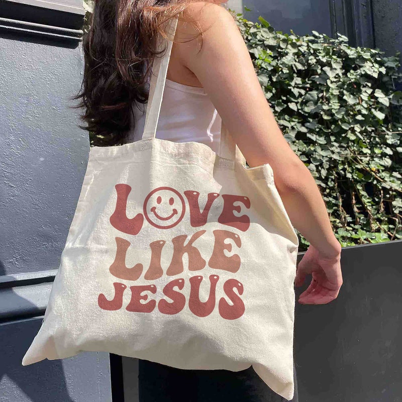 Preppy Tote Bag - Etsy
