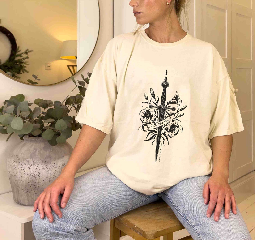 You Do Not Yield TOG Comfort Colors Shirt, Bookish Gift for Womenm ...